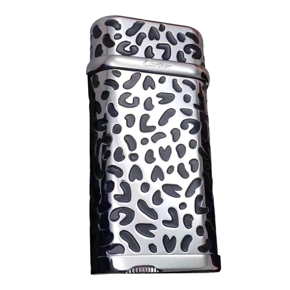 Cartier Limited Edition Leopard Print Silver Lighter – SHERRY007