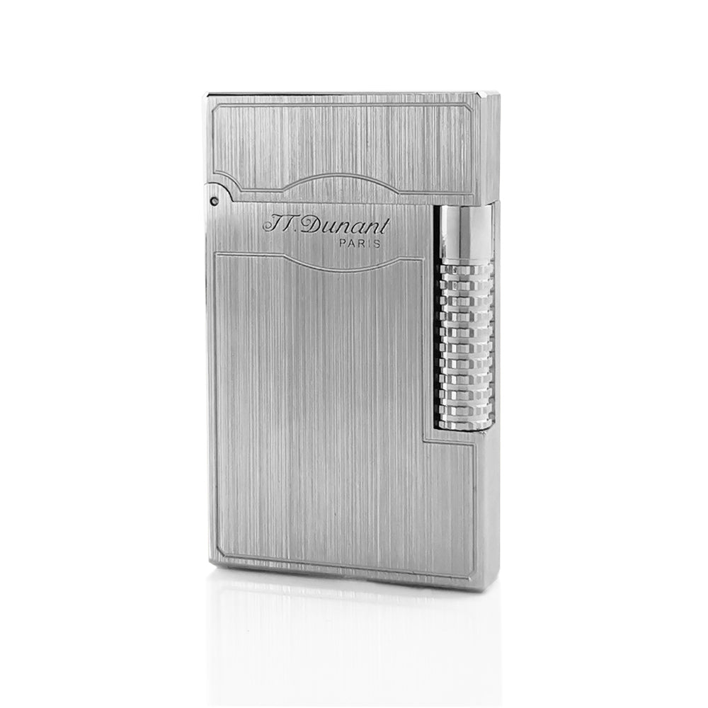 Dual Flame Lighter Classic Brushed Metal Series JT Dunant Gas Lighters ...